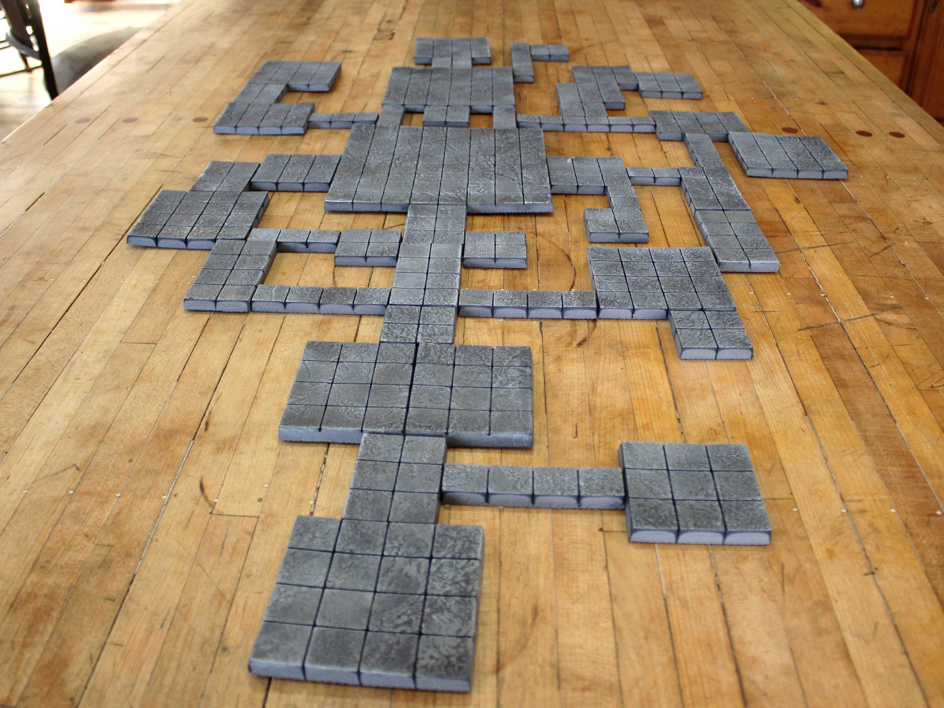 Dungeon Tile Sets 48 to 94 Pieces - Etsy Australia