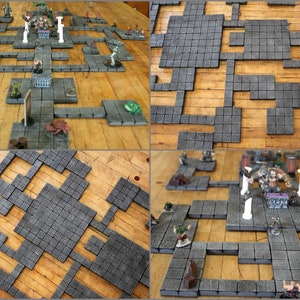 Dungeon Tile Sets (various Sizes) - Etsy