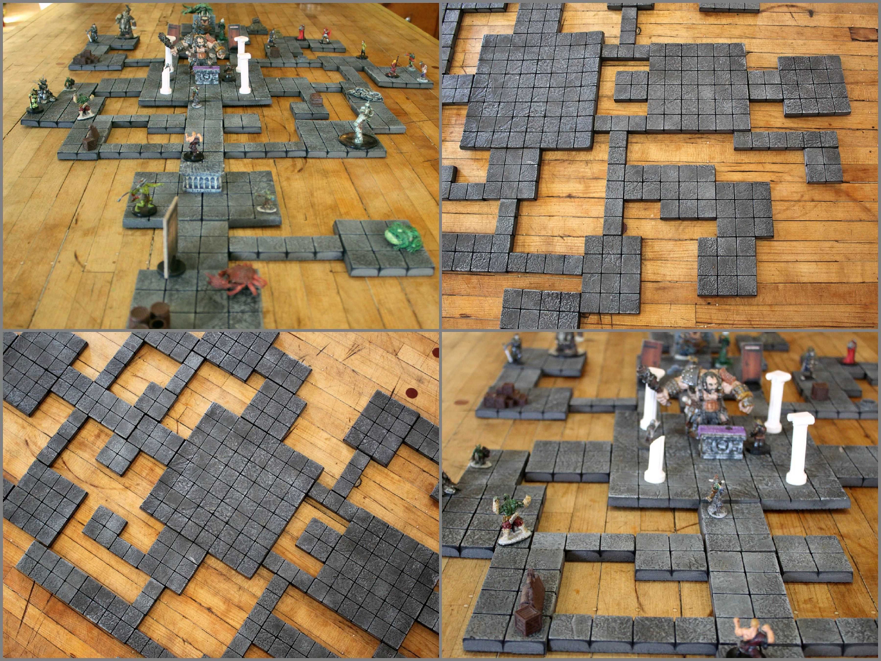 Dungeon Tile Sets 48 to 94 Pieces - Etsy Australia