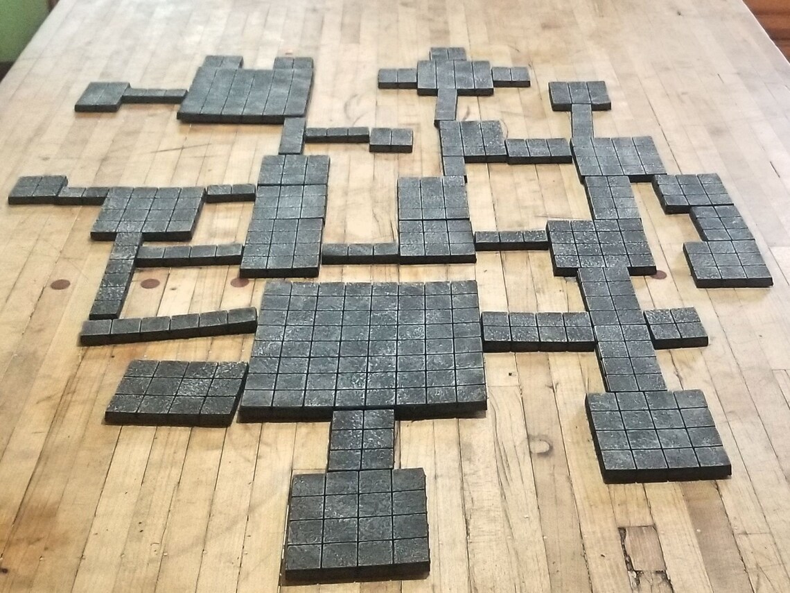 Dungeon Tile Sets various Sizes - Etsy