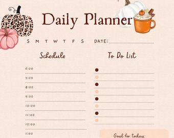 Halloween Daily Planner - Etsy
