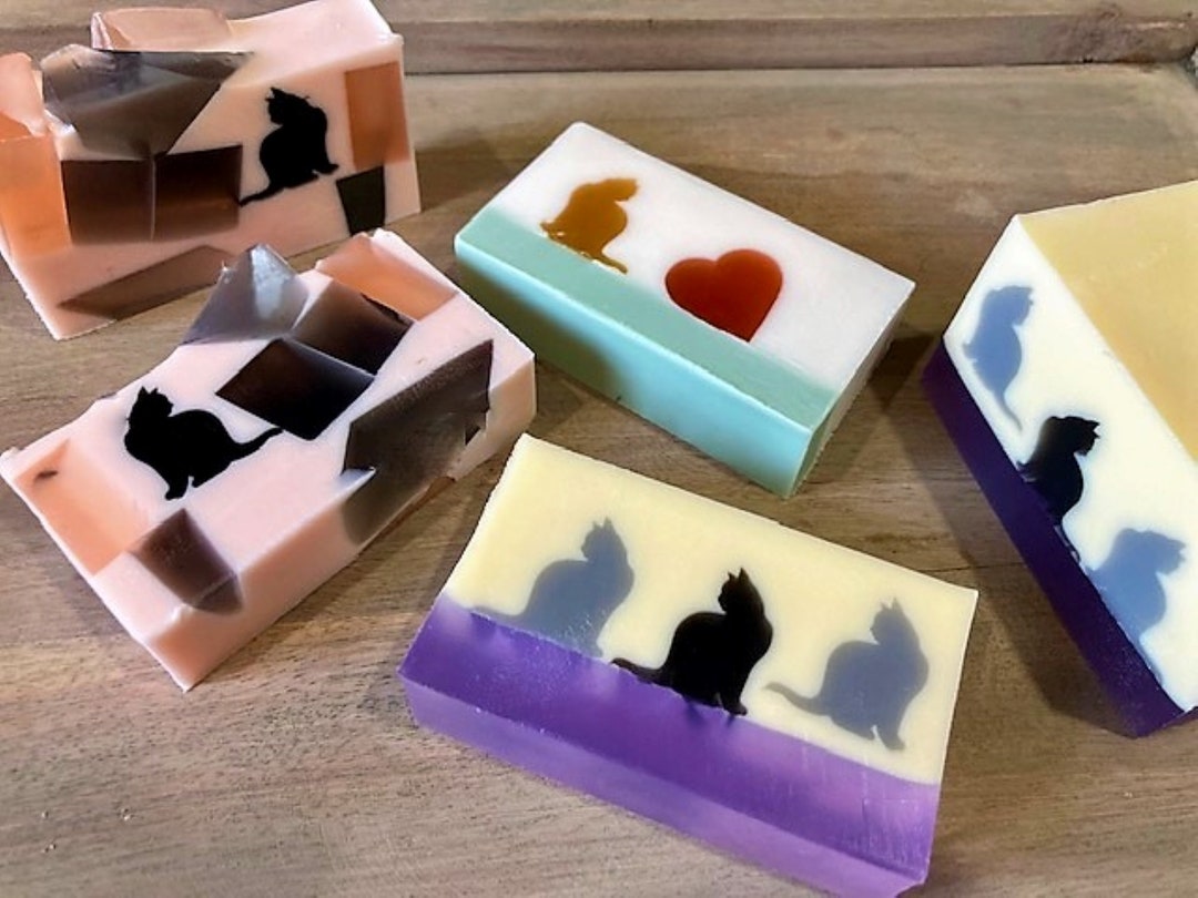 Spellbound Cats-inspired Glycerin Soap Bundle | Trio of Handcrafted ...
