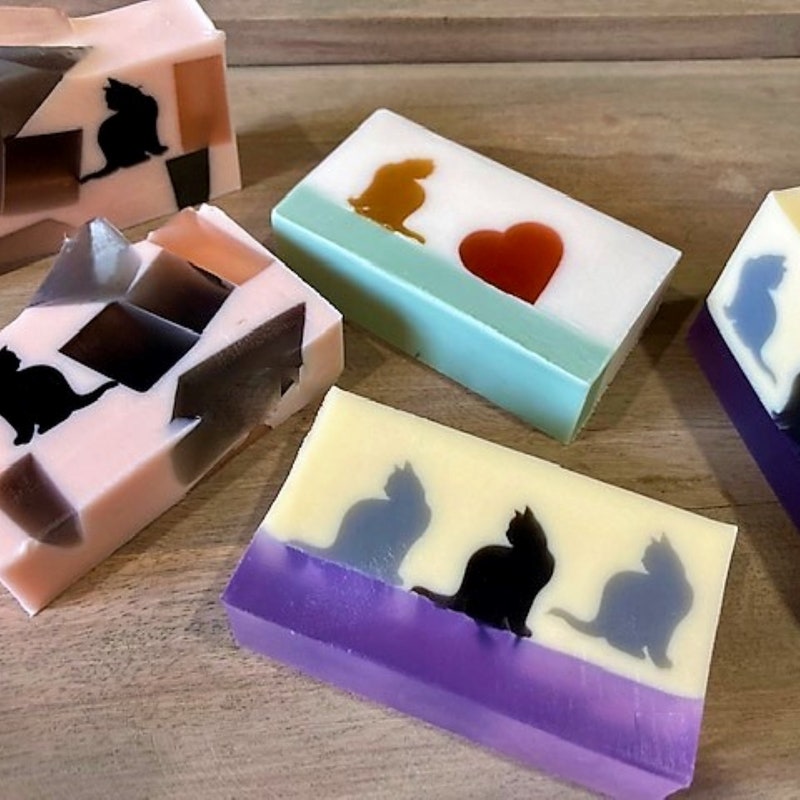 Cat Soap - Etsy