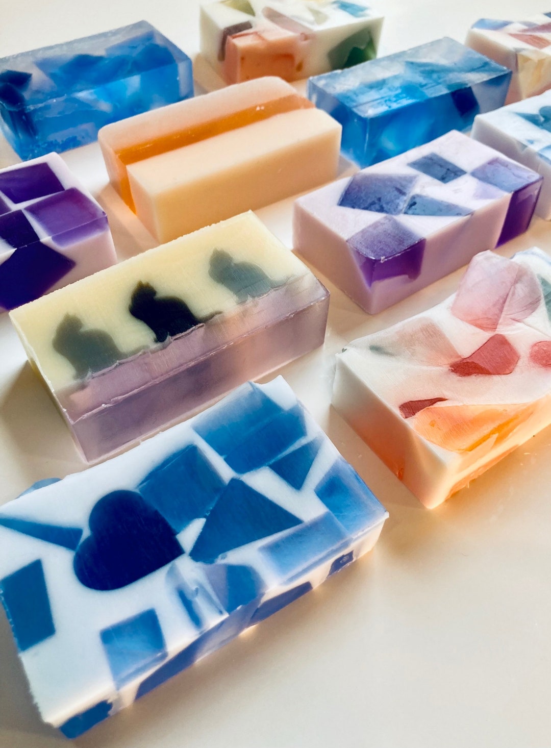 Custom Vegetable Glycerin Soap Loaf, Custom Scent & Design, Vegan Soap ...