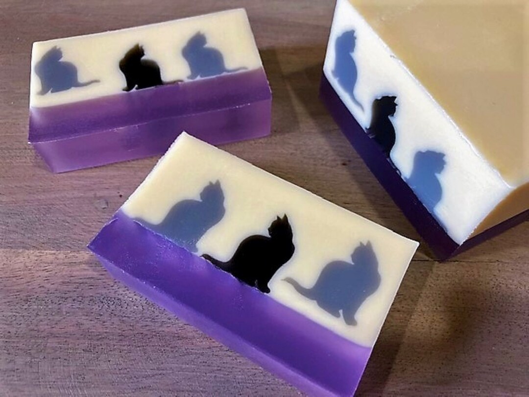 Spellbound Cats Ginger Peach Glycerin Soap, Vegan Cat Soap , Paraben ...