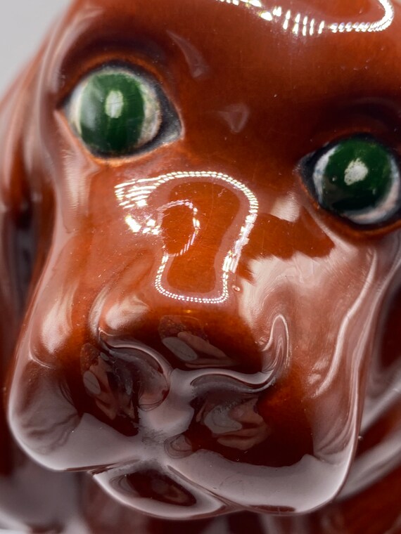 Vintage Brown Dog Holland Mold Cocker Spaniel Puppy Ceramic | Etsy