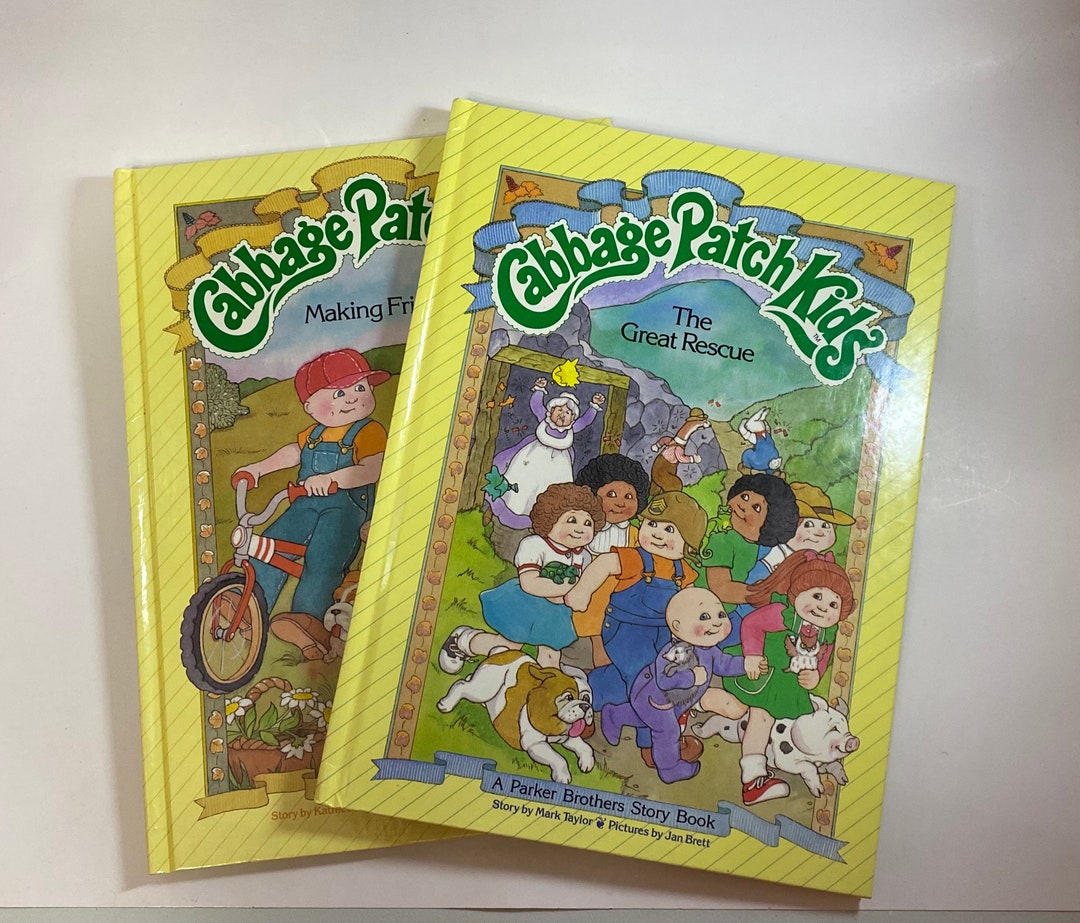Cabbage Patch Kids Books, Hard Cover Books Set of 2, Childhood Memories ...