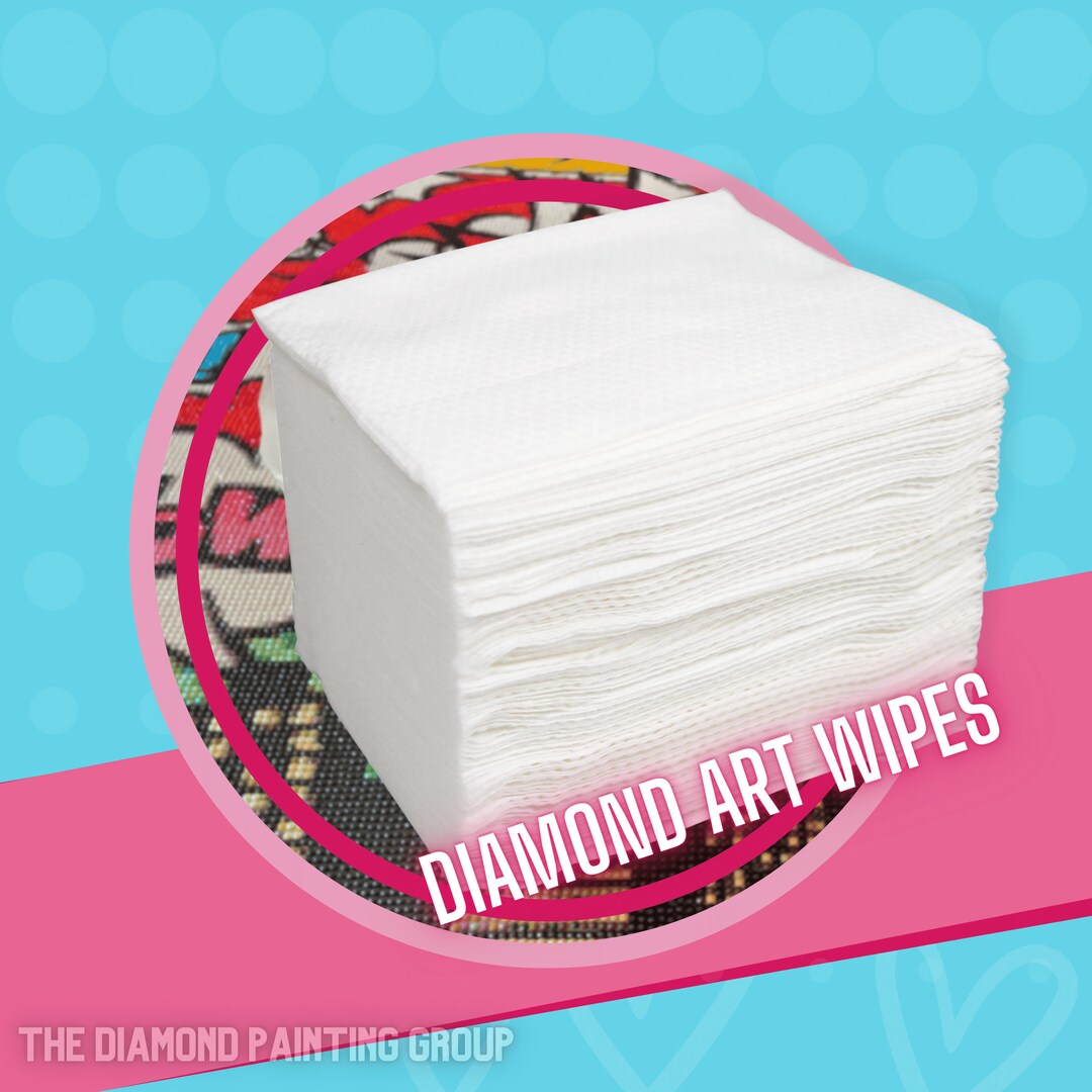 Diamond Painting Cleaning Wipes | Crafting Towel | Painting & Art Dry ...