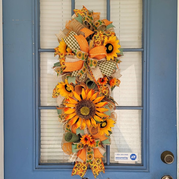 Sunflower Swag - Etsy