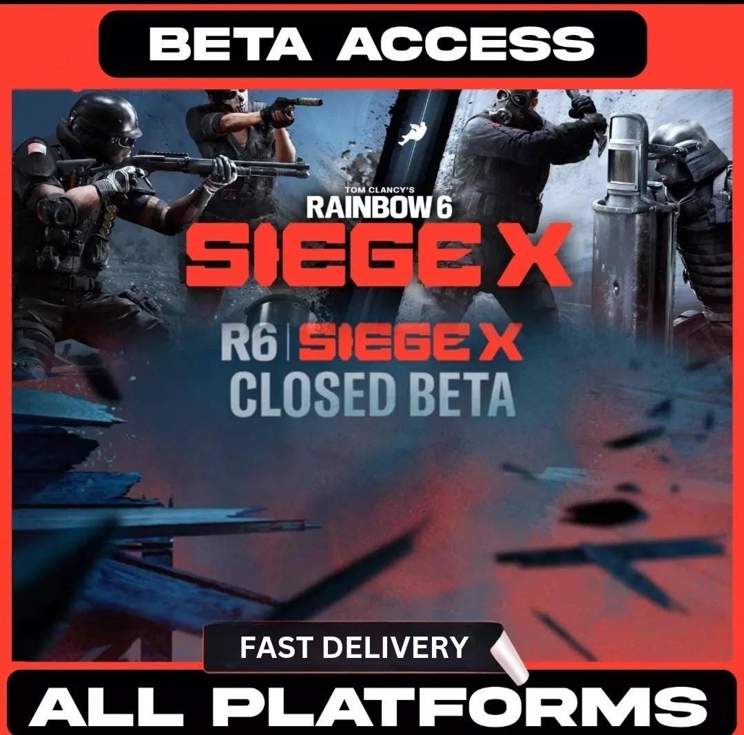 Rainbow 6 Siege X BETA - All Platforms - Twitch Drops - Closed Beta ...