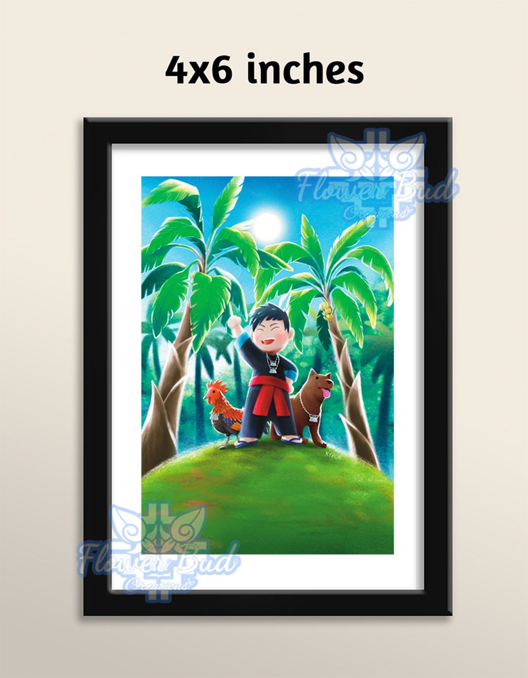 Little Heroes | Hmong Boy | Small Art Print | 4x6 Inches - Etsy