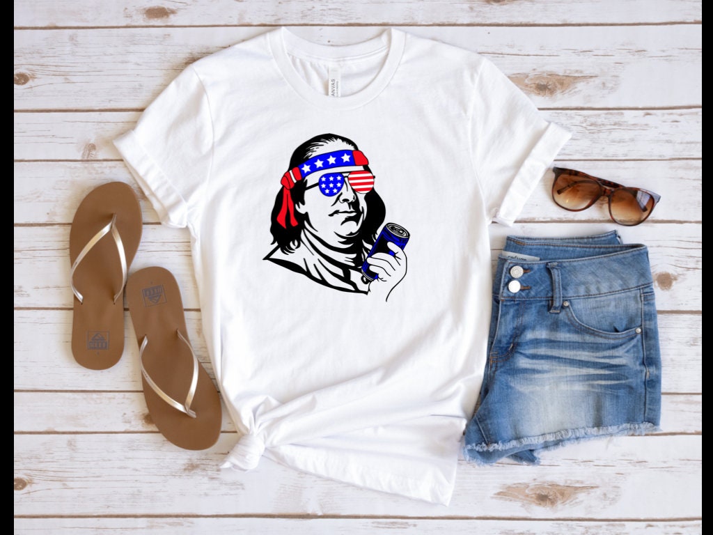 Benjamin Franklin SVG Ben Franklin SVG Ben Drankin PNG - Etsy