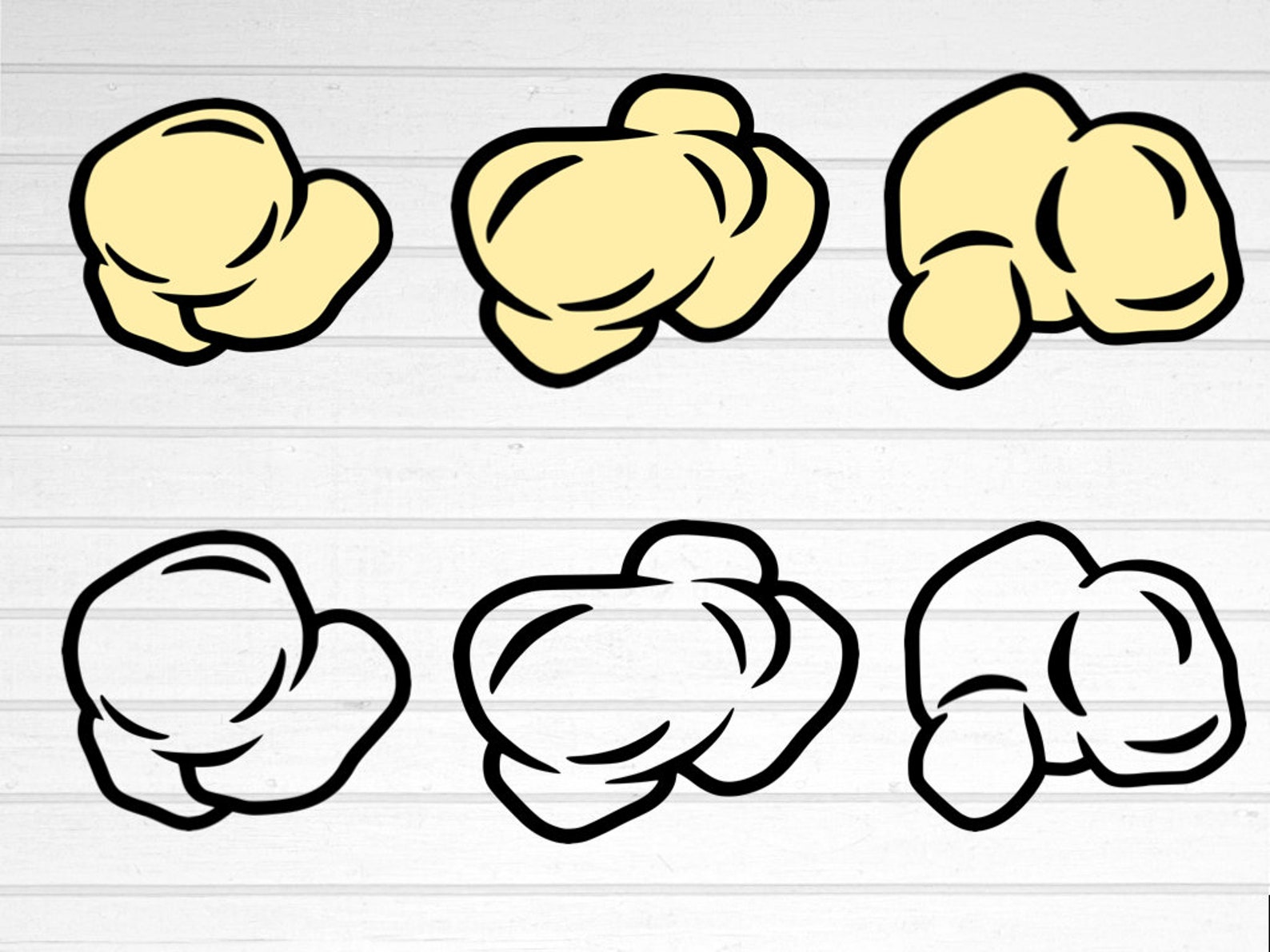 Popcorn Box SVG Popcorn Svg Popcorn Bucket Popcorn Kernel - Etsy