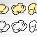 Popcorn Box SVG Popcorn Svg Popcorn Bucket Popcorn Kernel - Etsy