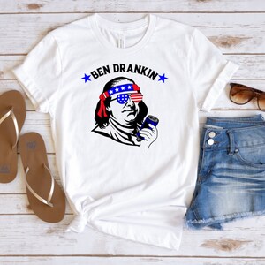 Benjamin Franklin SVG, Ben Franklin SVG, Ben Drankin PNG, Memorial Day ...