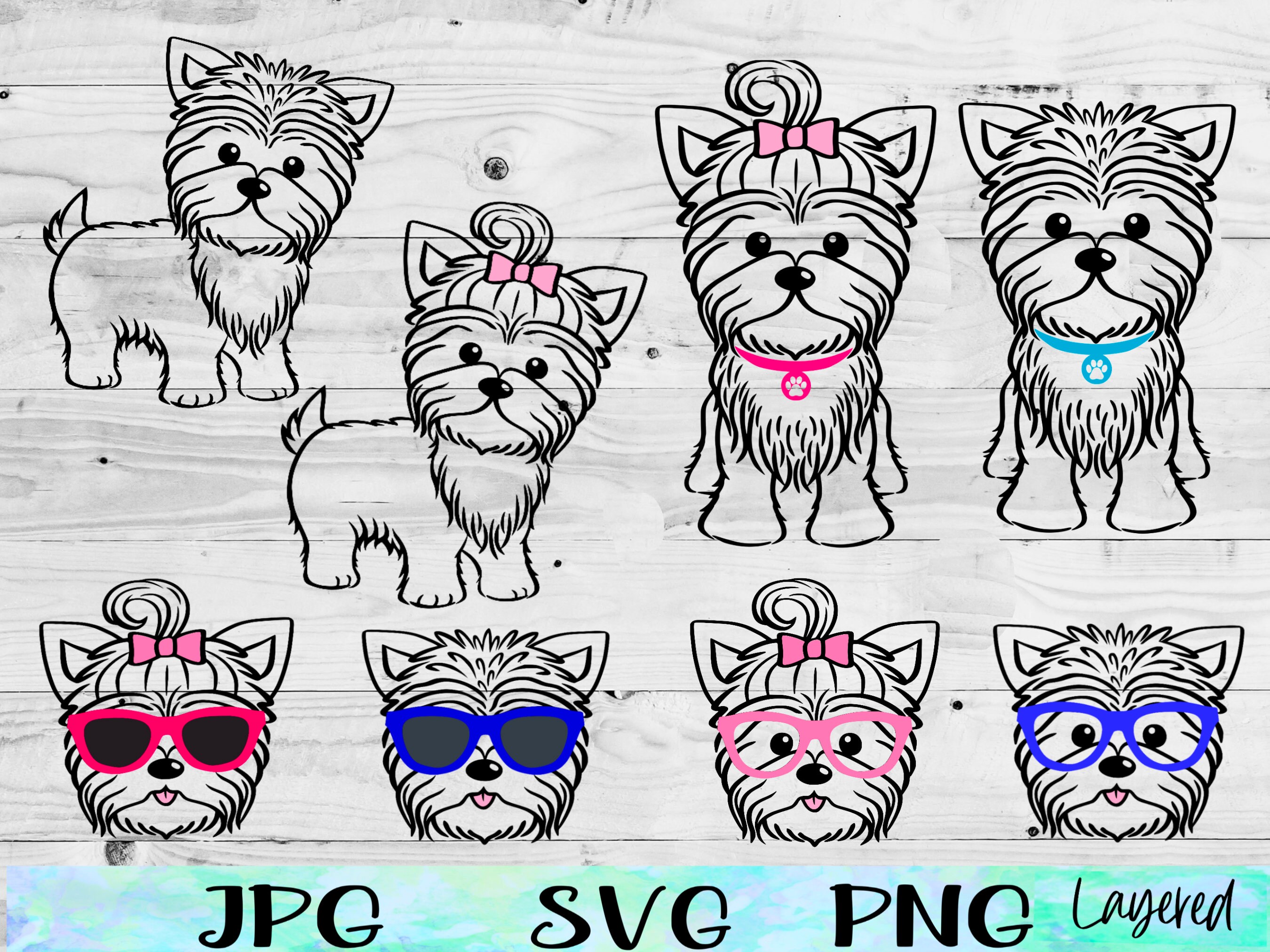 Yorkie SVG Yorkie Mom SVG Yorkie PNG Yorkshire Terrier Dog - Etsy Canada