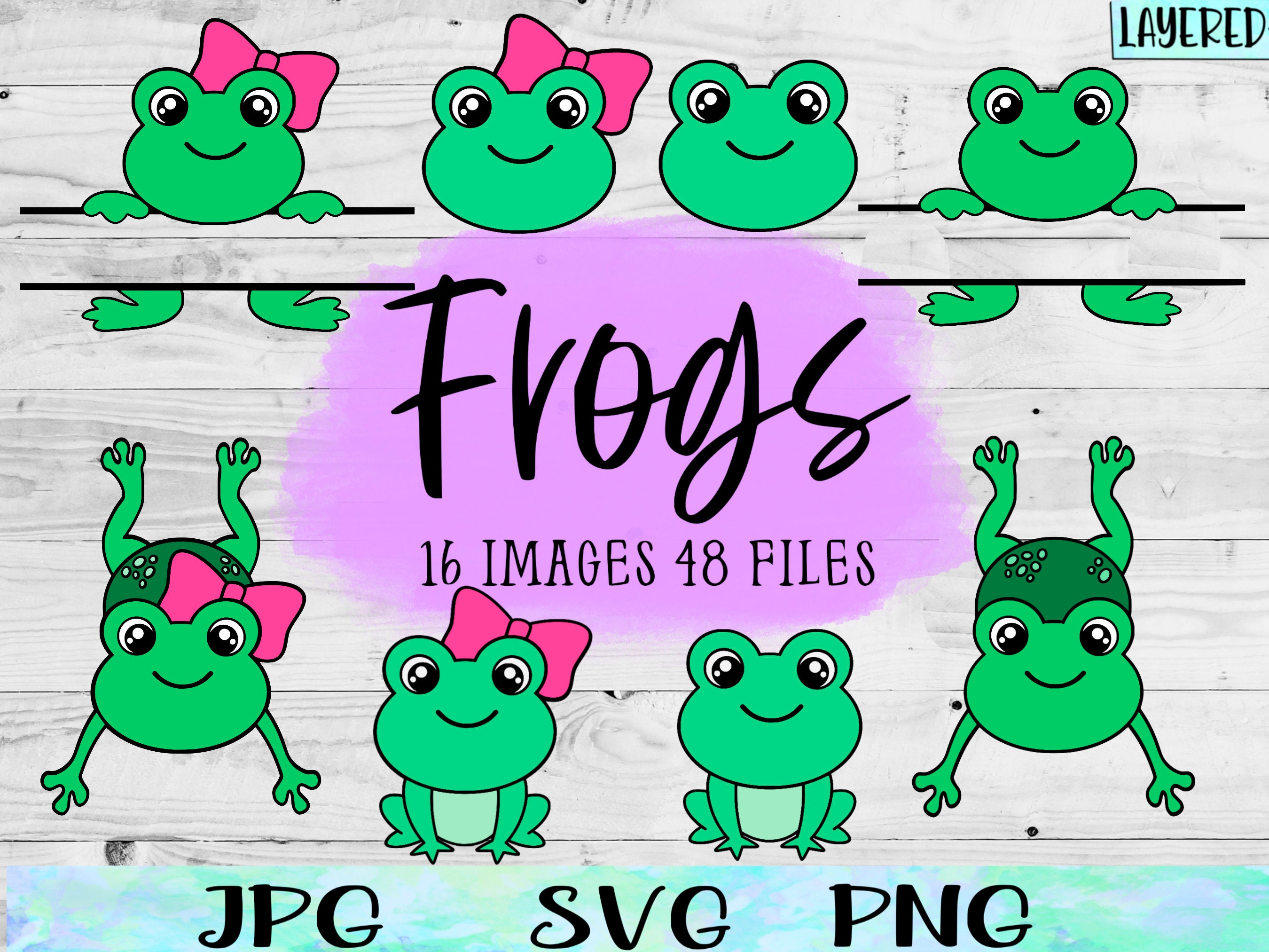 Frog SVG Frog Clipart Cute Frog Svg Frog and Toad Frog - Etsy Canada
