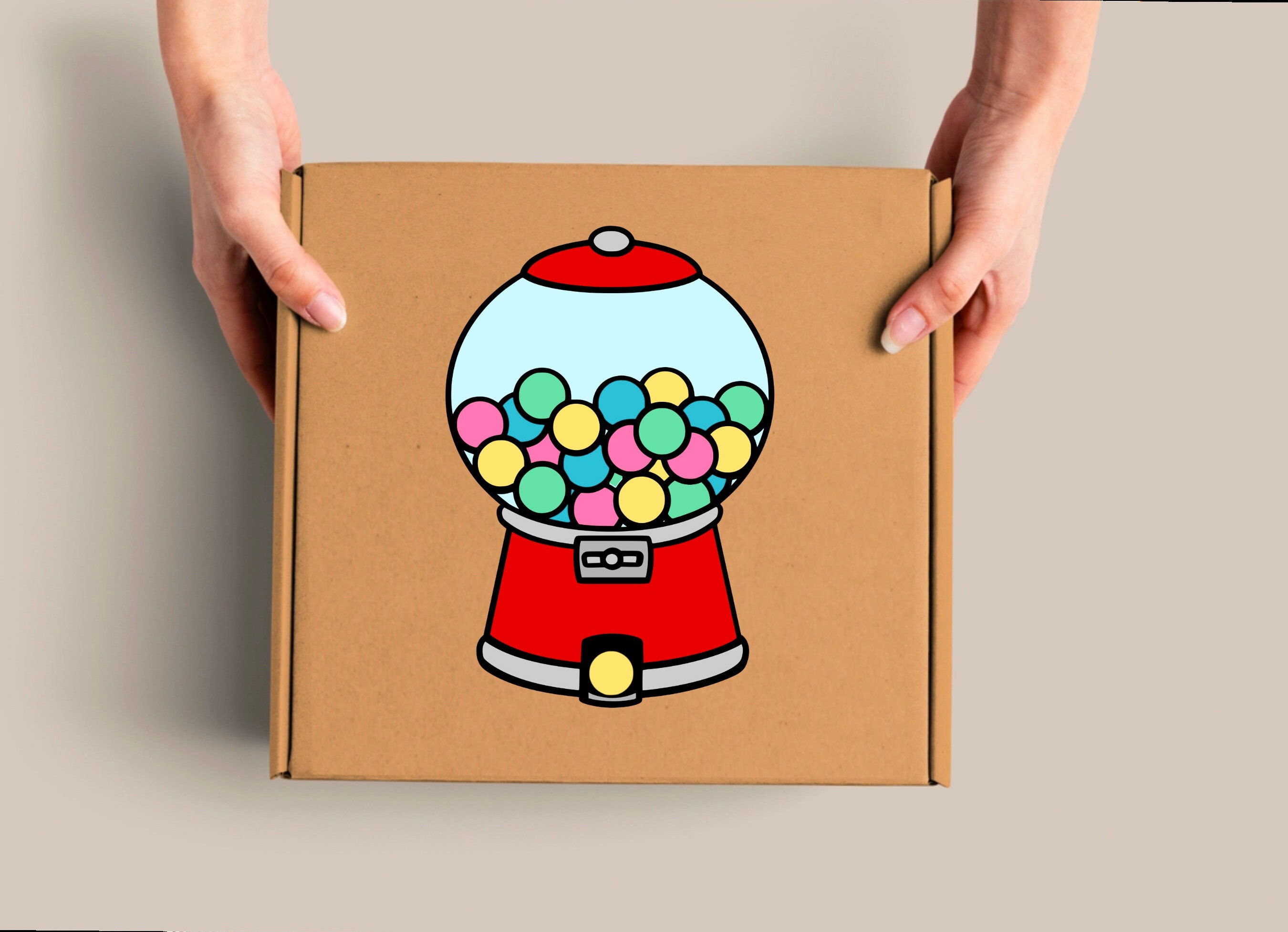 Gumball SVG, Gumball Machine SVG, Bubble Gum Machine Jpggum Balls Layer ...