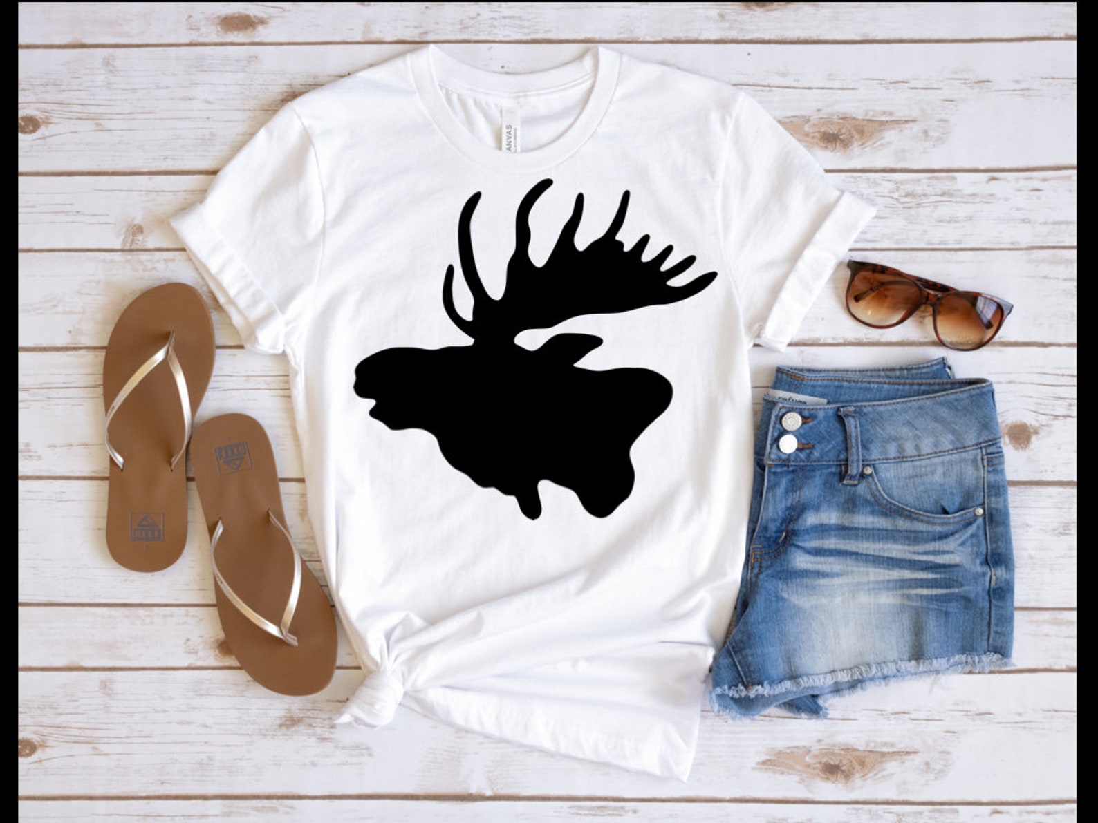 Moose Head SVG, Moose PNG, Moose Silhouette, Moose Antler SVG, Moose ...