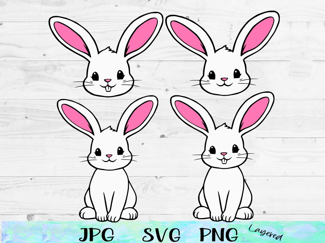 Easter Bunny Clip Art, Easter Bunny Clipart, Bunny Clipart Outline ...