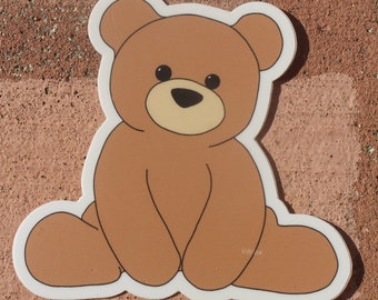 Teddy Bear Sticker Sheet - Etsy