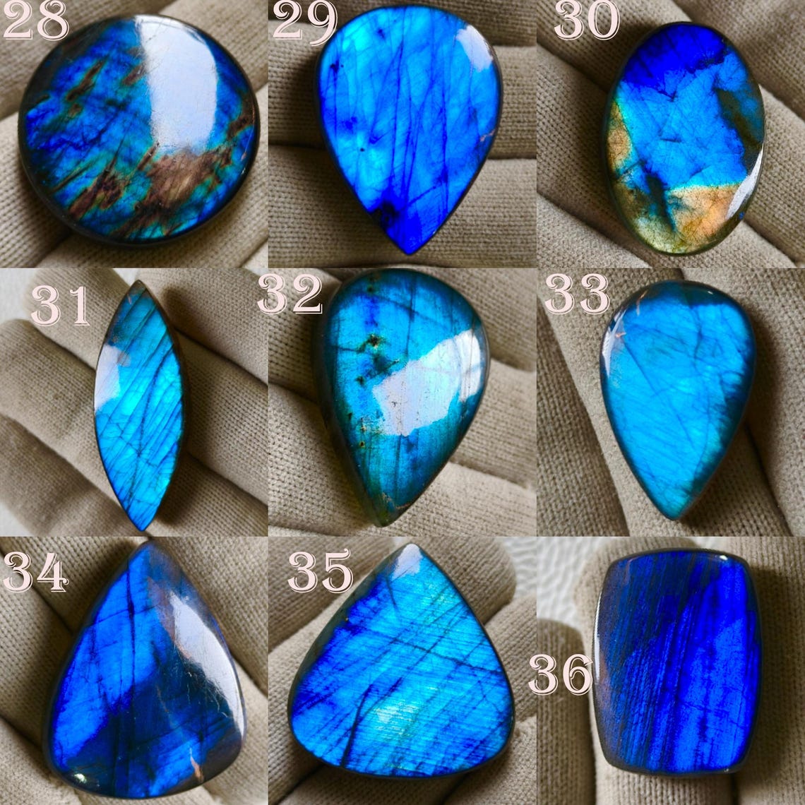 Fantastic Labradorite Blue Fire Lot Gemstone Wholesale Price ...
