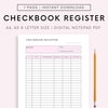 Bank Account Information Tracker Printable, Bank Account Log, Bank ...