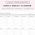 Editable Yearly Planner, Printable Yearly Overview on One Page, Year at ...