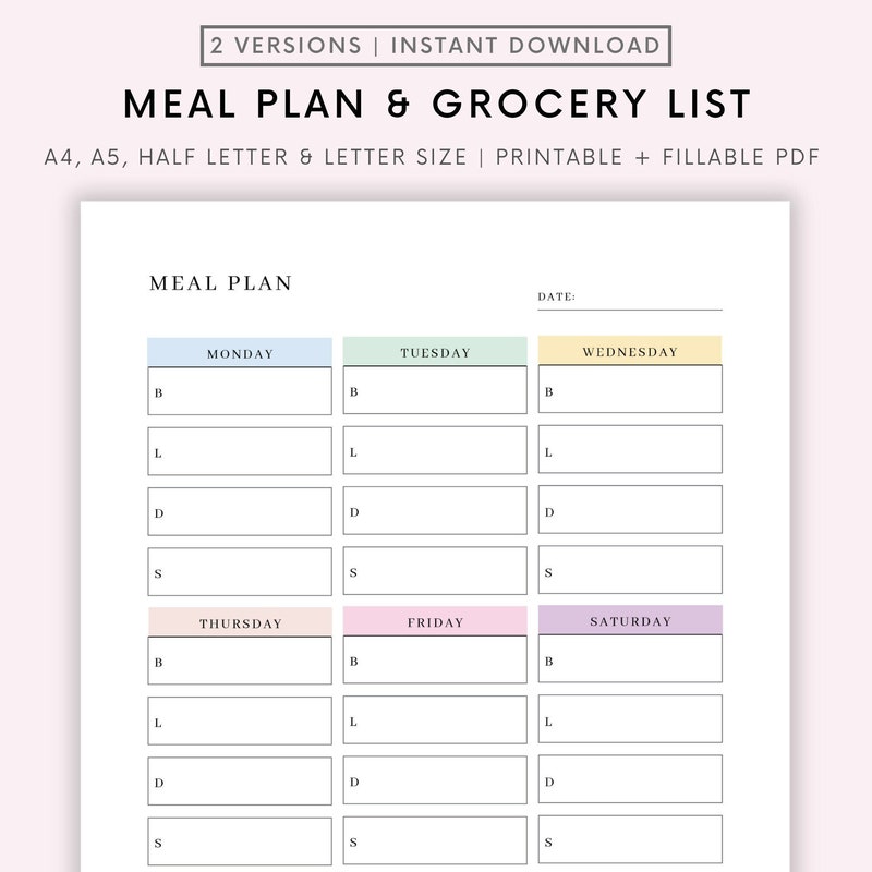 Dinner Fitness Food - Etsy