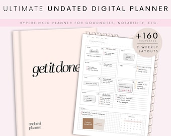 That Rich Girl Planner, Undated Digital Planner, iPad Planner ...