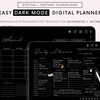 Digital to Do List Goodnotes Template, Dark Mode to Do List Page ...