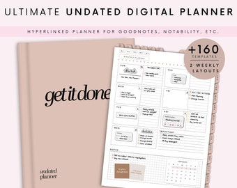 Digital Planner, Goodnotes Planner, Daily Digital Planner, iPad Planner ...