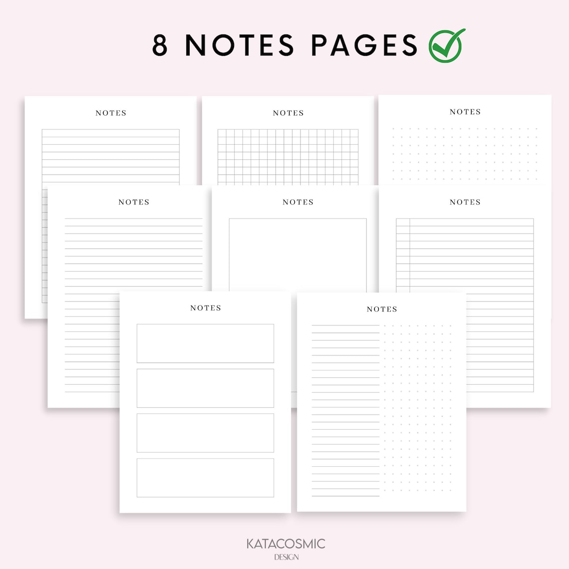 To Do List Pages Daily to Do List Grocery List Shopping - Etsy