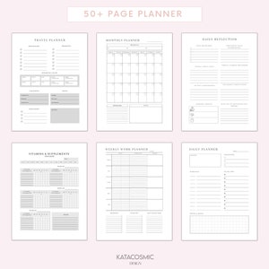 Goal Planner BUNDLE, 2024 Goals Tracker, SMART Goal Setting Kit, New ...