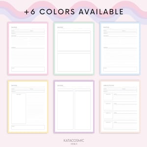 Printable Planner, Printable Student Planner Bundle, Study Planner ...