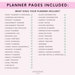 Printable Planner, Printable Student Planner Bundle, Study Planner ...