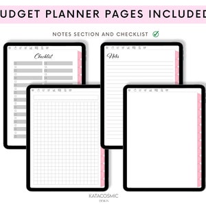 Digital Budget Planner - Goodnotes Budget Planner - Finance Planner ...