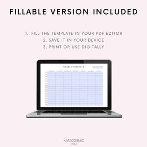 Digital Weekly Schedule for Goodnotes, 24/7 Weekly Timetable, Hourly ...