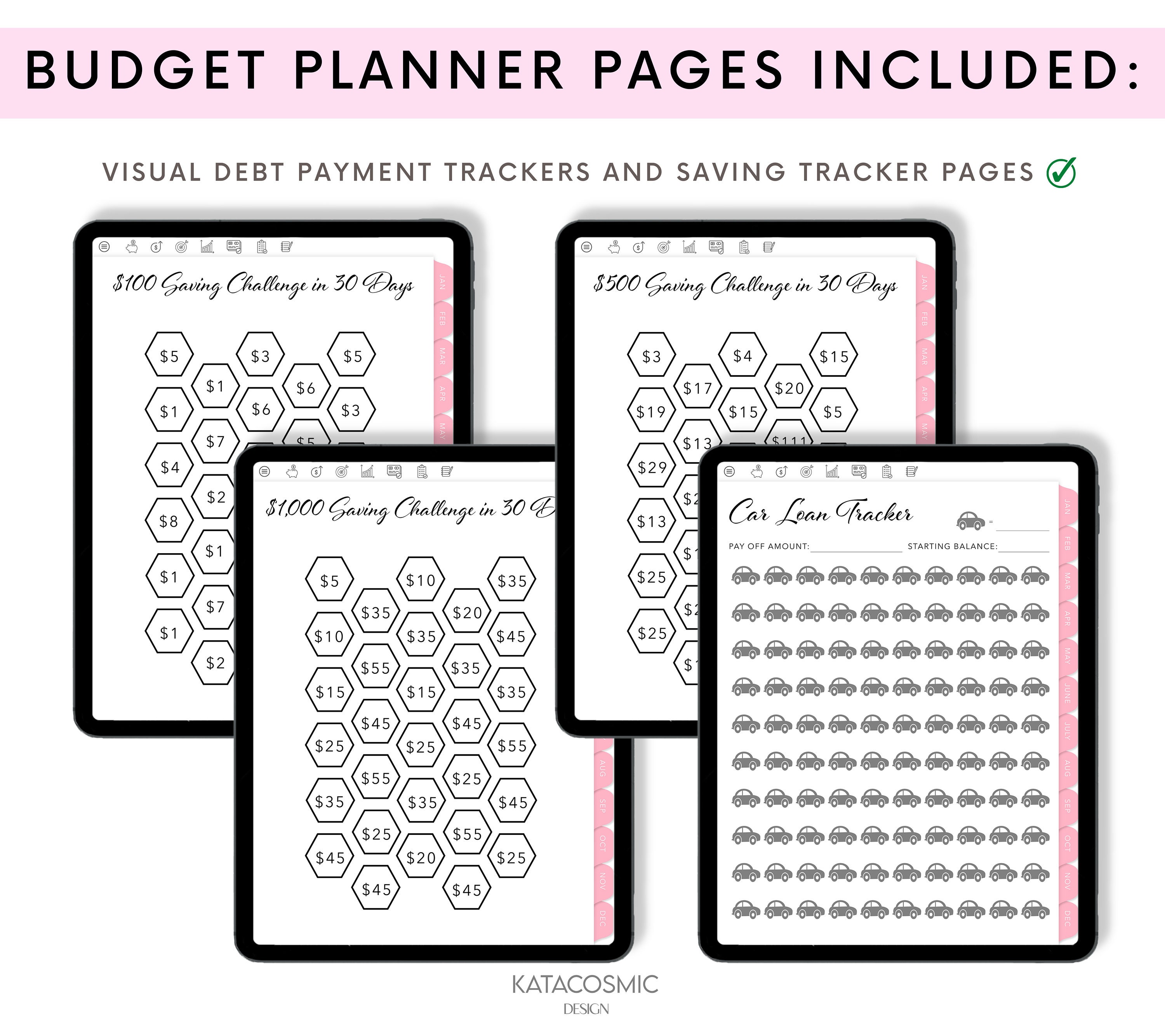 Digital Budget Planner - Goodnotes Budget Planner - Finance Planner ...