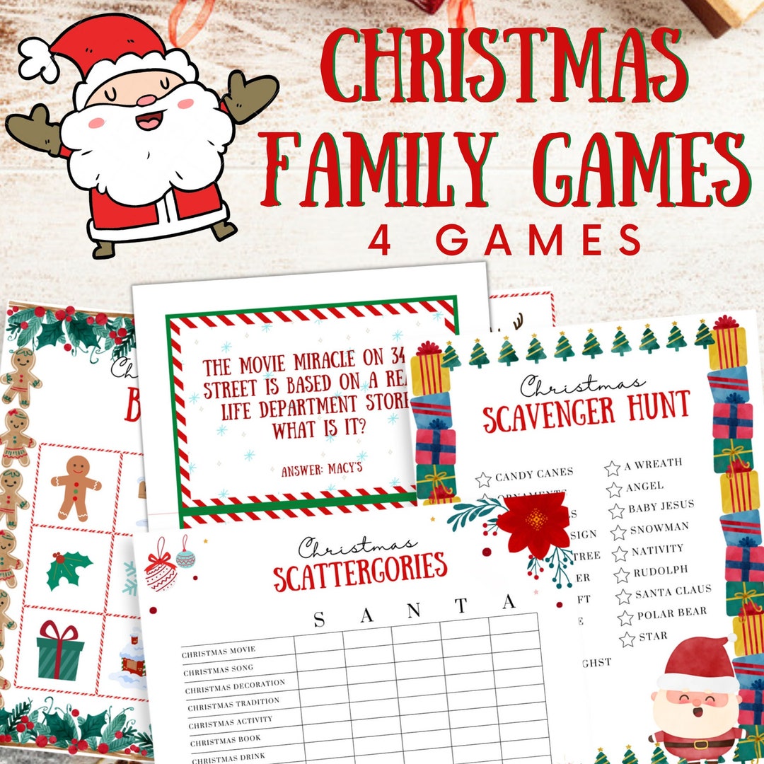 Christmas Friendly Feud Game | Family Quiz Night | Christmas Day Family ...