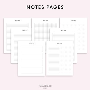 2024 Printable Planner, Personal Planner Bundle, Daily Weekly Monthly ...