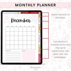 Digital Christmas Planner, Holiday Planner, Gift Budget Planner, Xmas ...