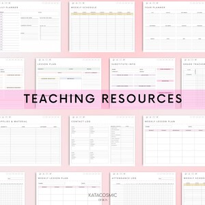 2024 2025 Digital Teacher Planner, iPad Planner, Digital Lesson Planner ...