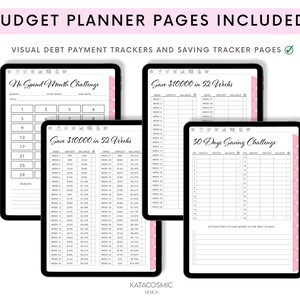 Digital Budget Planner - Goodnotes Budget Planner - Finance Planner ...
