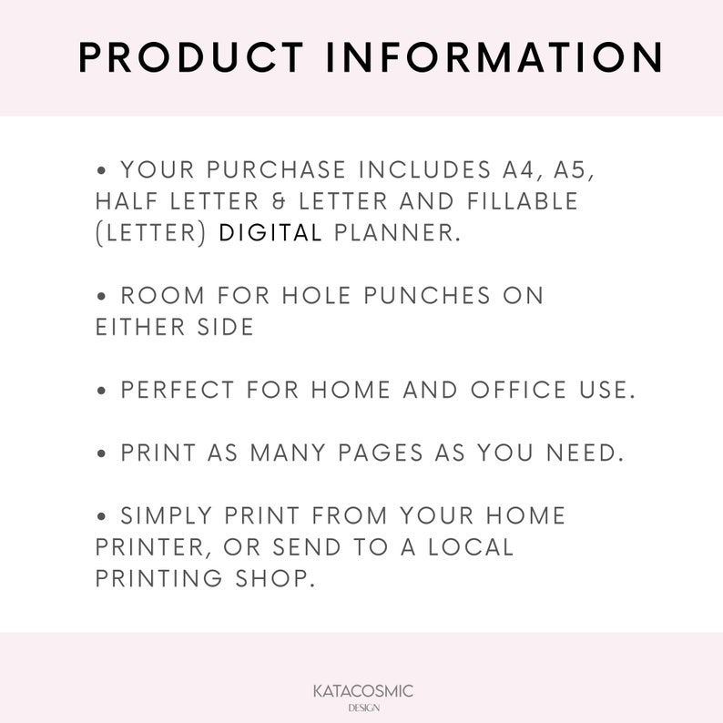 Editable Yearly Planner, Printable Yearly Overview on One Page, Year at ...