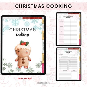 Digital Christmas Planner, Holiday Planner, Gift Budget Planner, Xmas ...