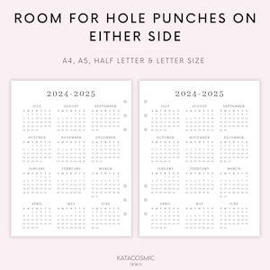 2024 2025 Academic Year At-a-glance Calendar | Year at a Glance ...