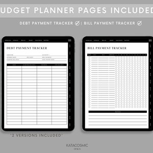 Minimalist Digital Budget Planner, Goodnotes Digital Planner, Budget ...