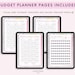 Digital Budget Planner, Digital Finance Planner, Digital Planner, Bi ...