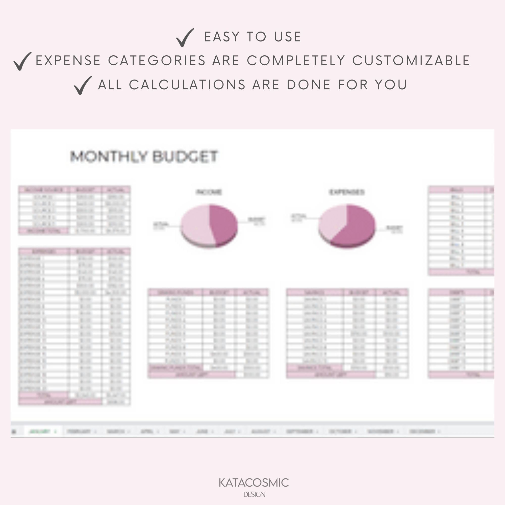 Budget by Paycheck Spreadsheet Bi-weekly Budget Spreadsheet | Etsy